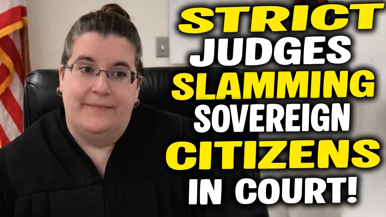 Strict Judges Crush Sovereign Citizen Arguments — Brutal Courtroom