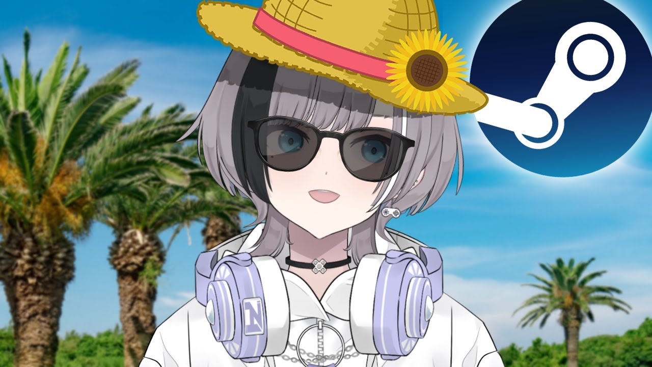 【Steamサマーセール 2024】夏を感じる【VTuber | JP/EN Sub】 - YouTube
