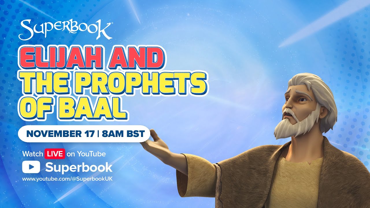 Superbook - Season 2 Episode 13 - Elijah and the Prophets of Baal ...