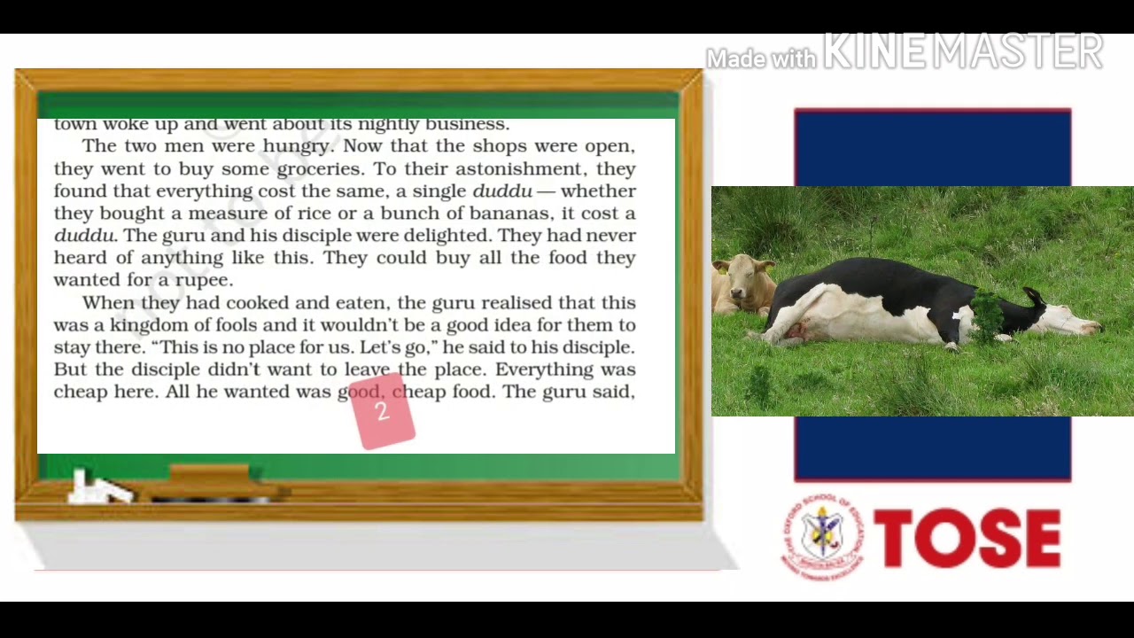 Mr Azizi, Class IX, English Moments Ch In the Kingdom of Fools - YouTube