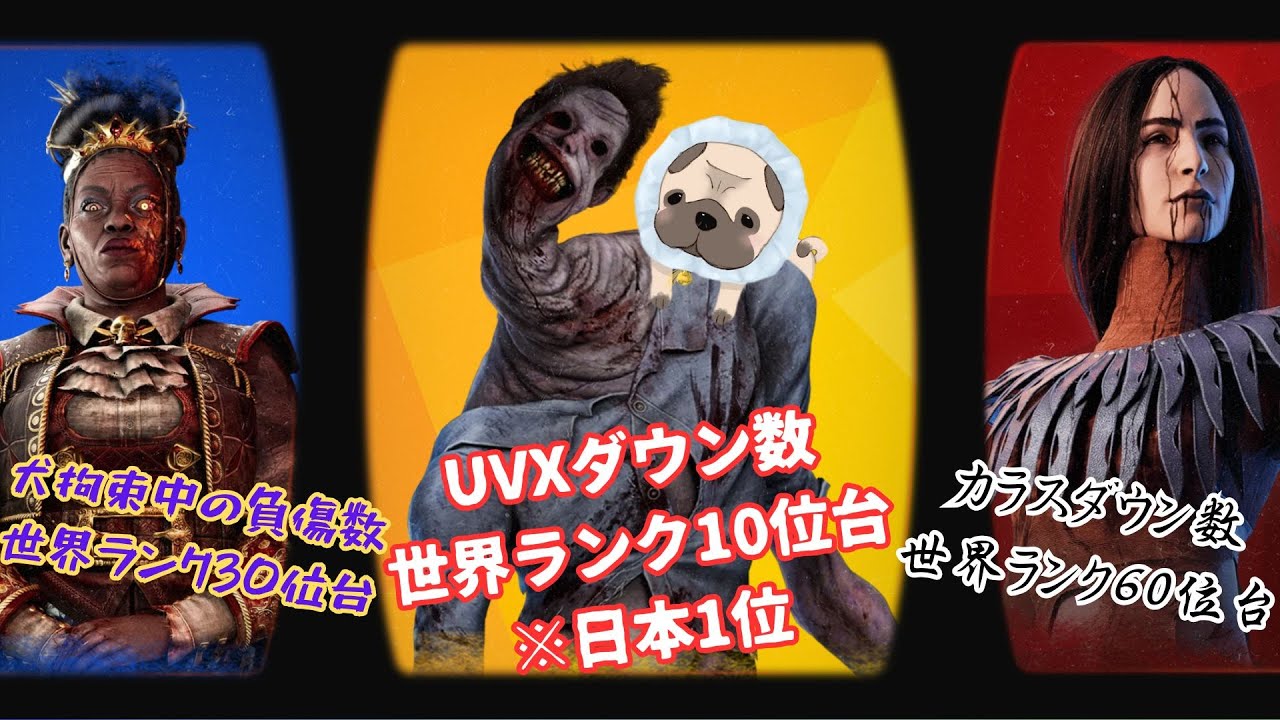 【DBD】UVXダウン4k、ハウマス3.6k超えました【#472】 - YouTube