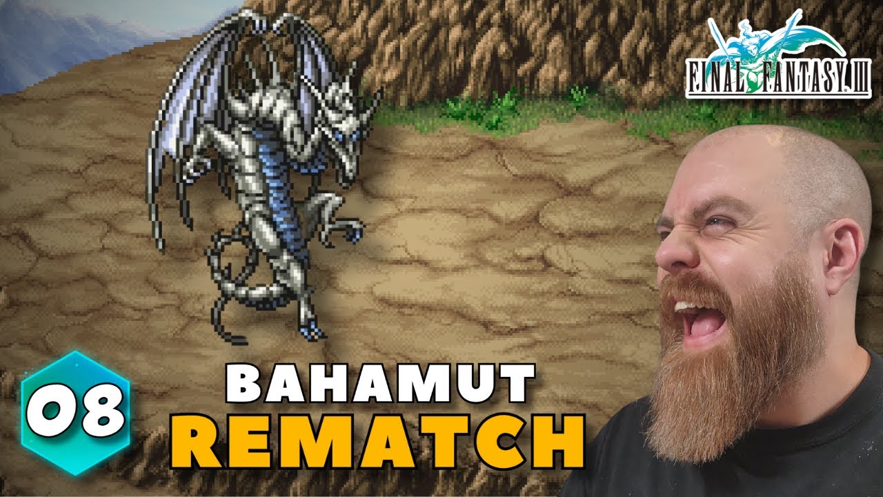 We FINALLY fight Bahamut! | Let's Play Final Fantasy 3 - YouTube