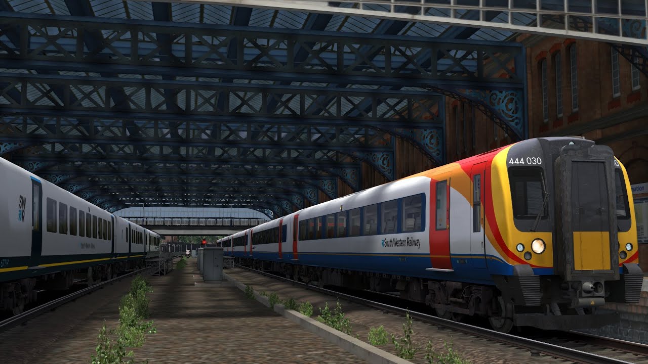 Train Simulator 2020 Class 444 Bournemouth to Southhampton Route ...