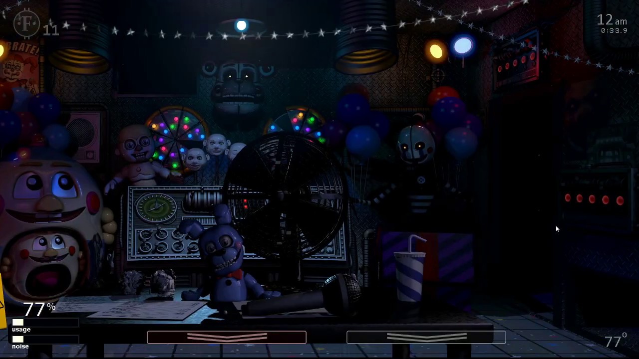 Ultimate Custom Night (UCN Mod)-Shadow Nightmare Spring Bonnie - YouTube