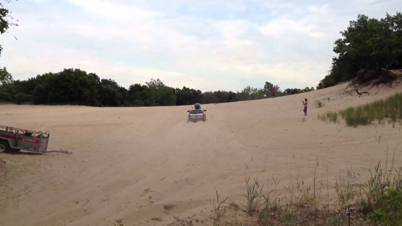 Subaru outback sand dunes - YouTube