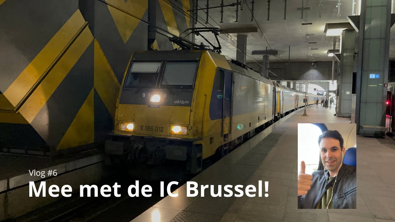 Mee met de IC Brussel van Amsterdam naar Brussel en lifehack! (Vlog #6 ...