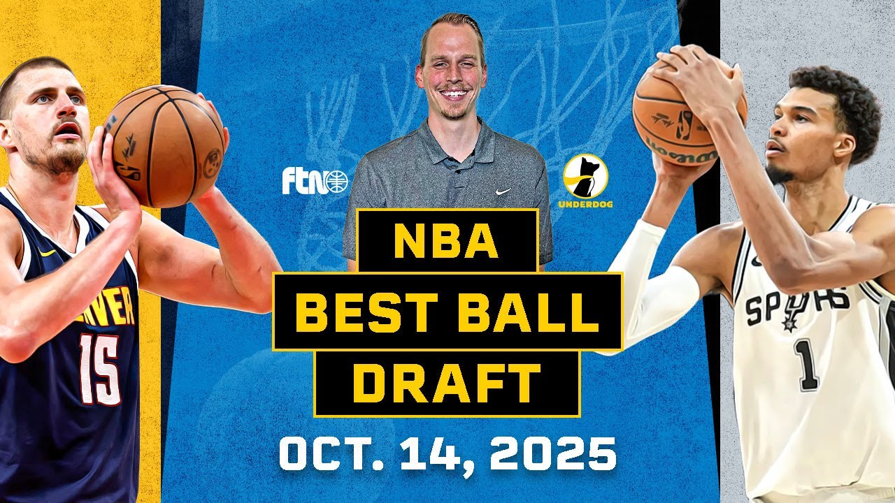 NBA Best Ball Draft Strategy | Underdog Fantasy NBA - YouTube