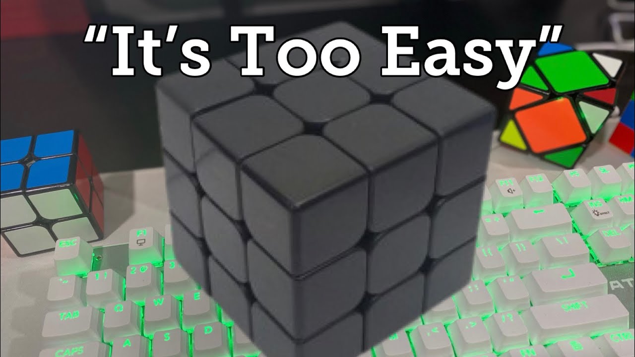 When your cube is “Too Easy”😂 - YouTube