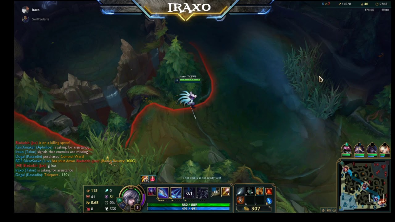 League of legends Ranked talon Jungle! - YouTube
