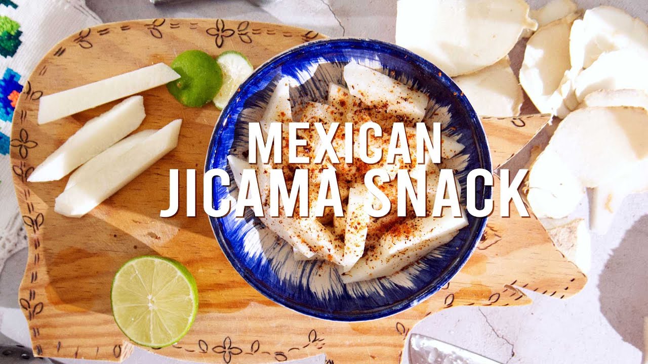 Mexican Jicama Snack - YouTube