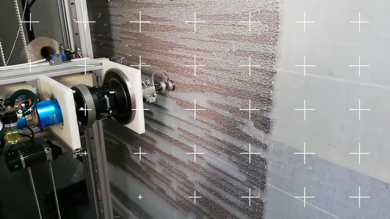 HAND TUFT ROBOT Automatic Hand Tuft System - YouTube