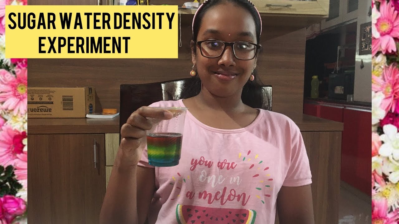 Sugar Water Density Experiment | Easy Experiments for School | # ...