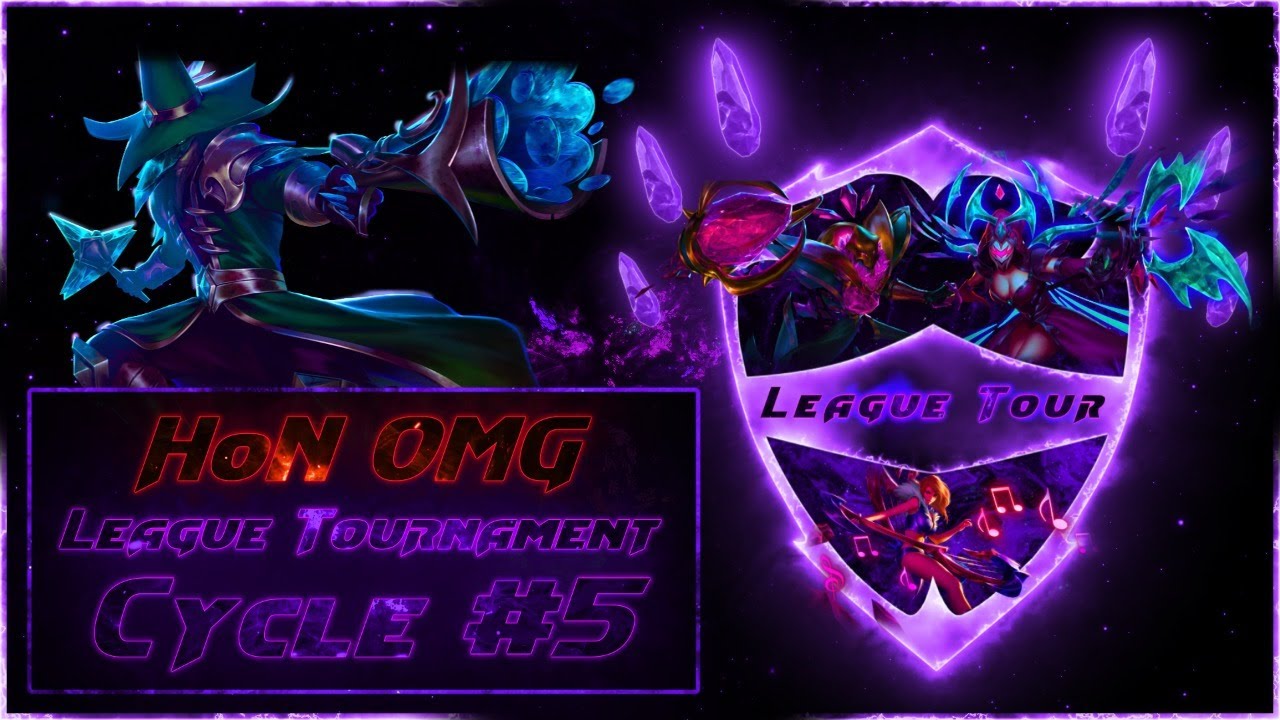 HoN OMG League Tournament ~ Cycle #5 - Day 1 ~ Best of 8 - YouTube