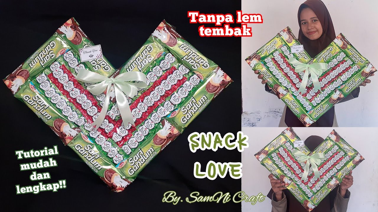 Snack Love Viral Murah Meriah || Snack Love 2000-an || Buket Love Viral ...