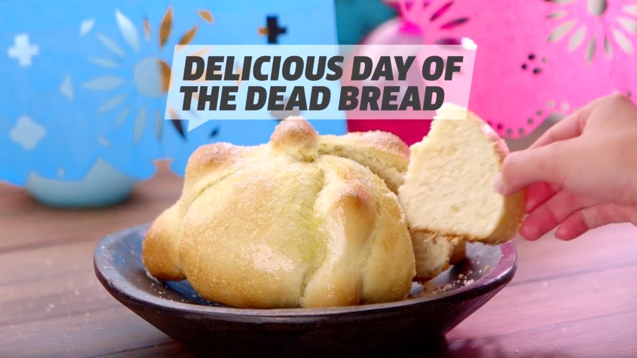 How To Make Delicious Day Of The Dead Bread - YouTube