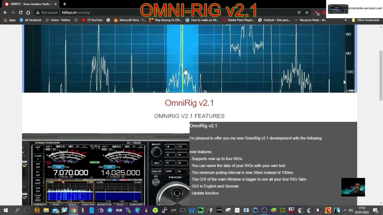 OmniRig V2.1-(HB9RYZ) Rig Control HSDR- Links & Info - YouTube