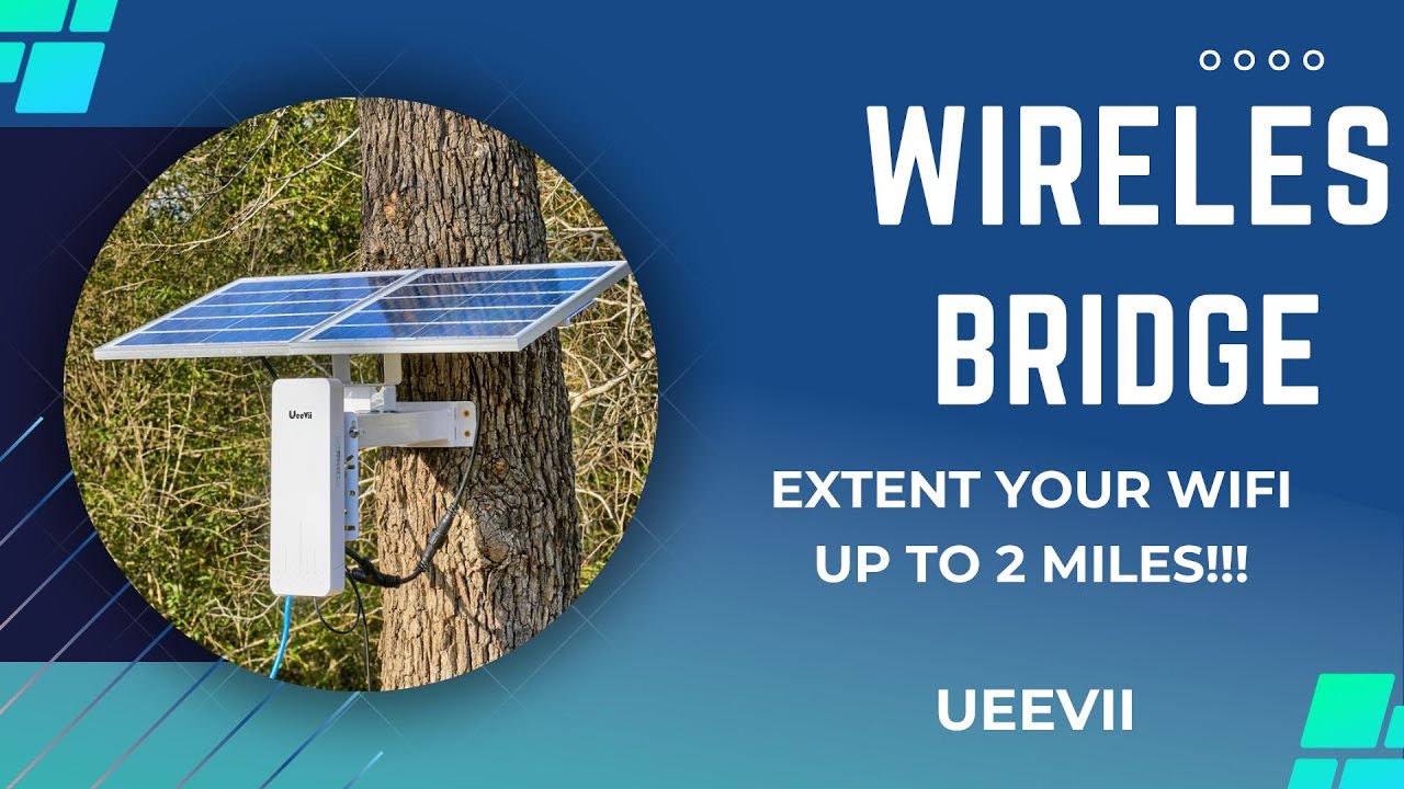 🔥2025 Ueevii Wireless Bridge: Testing Its Limit! How Far Can It Reach ...