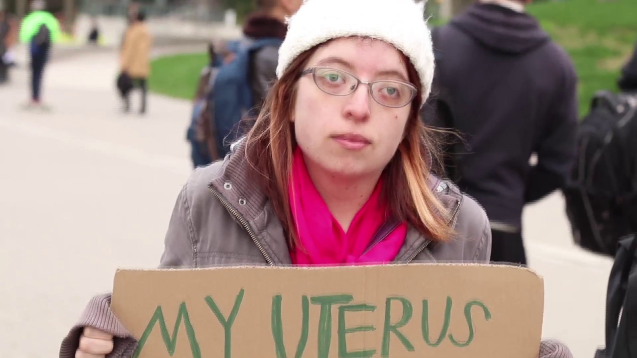 Pro-life Protests Outside SUB (Nov 17th) - YouTube