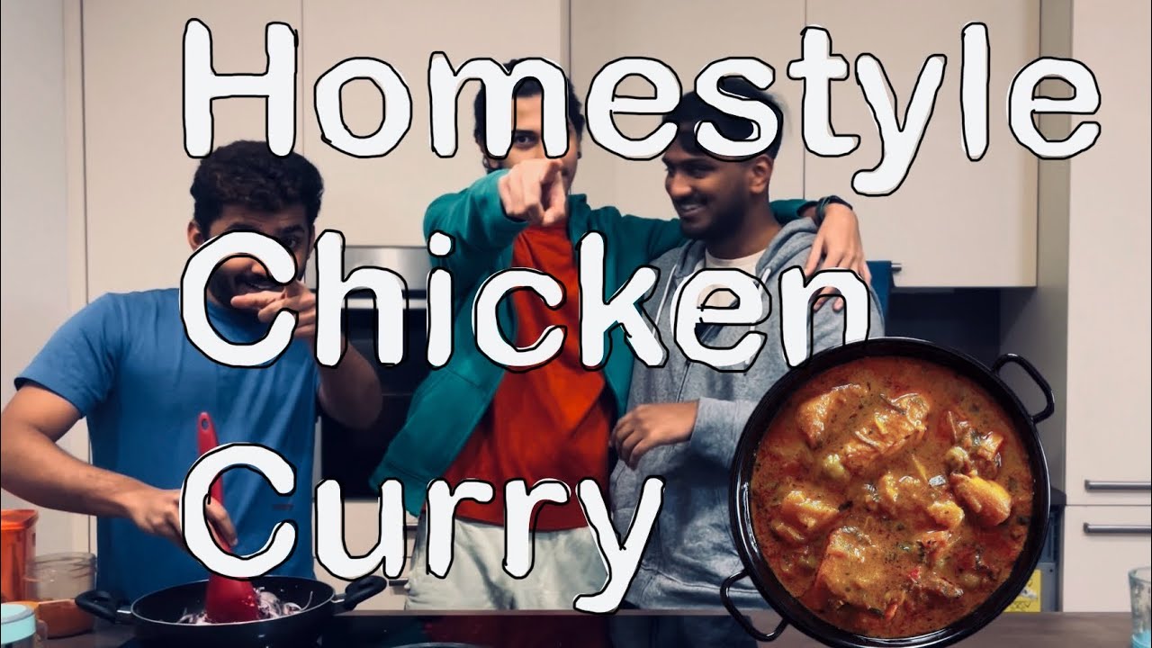 Homestyle Chicken Curry Inspired by Boombaangh Malayalam Cooking Vlog ...