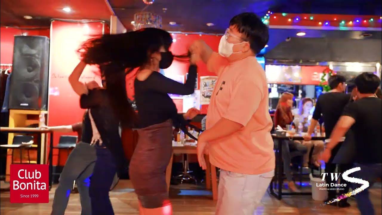 살사소셜 |봉봉(라틴속으로) & 사랑(라틴별) Latin Salsa Social - 홍대 클럽 보니따 - YouTube