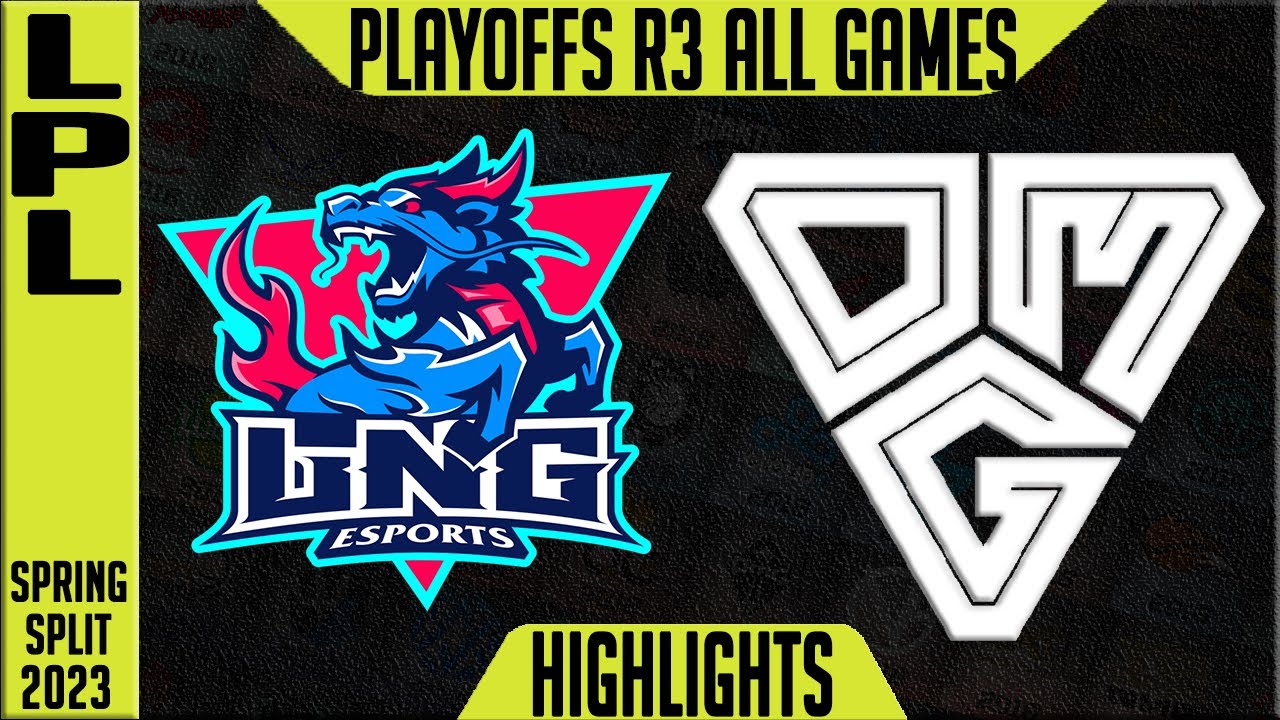 LNG vs OMG Highlights ALL GAMES | LPL Playoffs Spring 2023 Round 3 | LNG Esports vs Oh My God ...