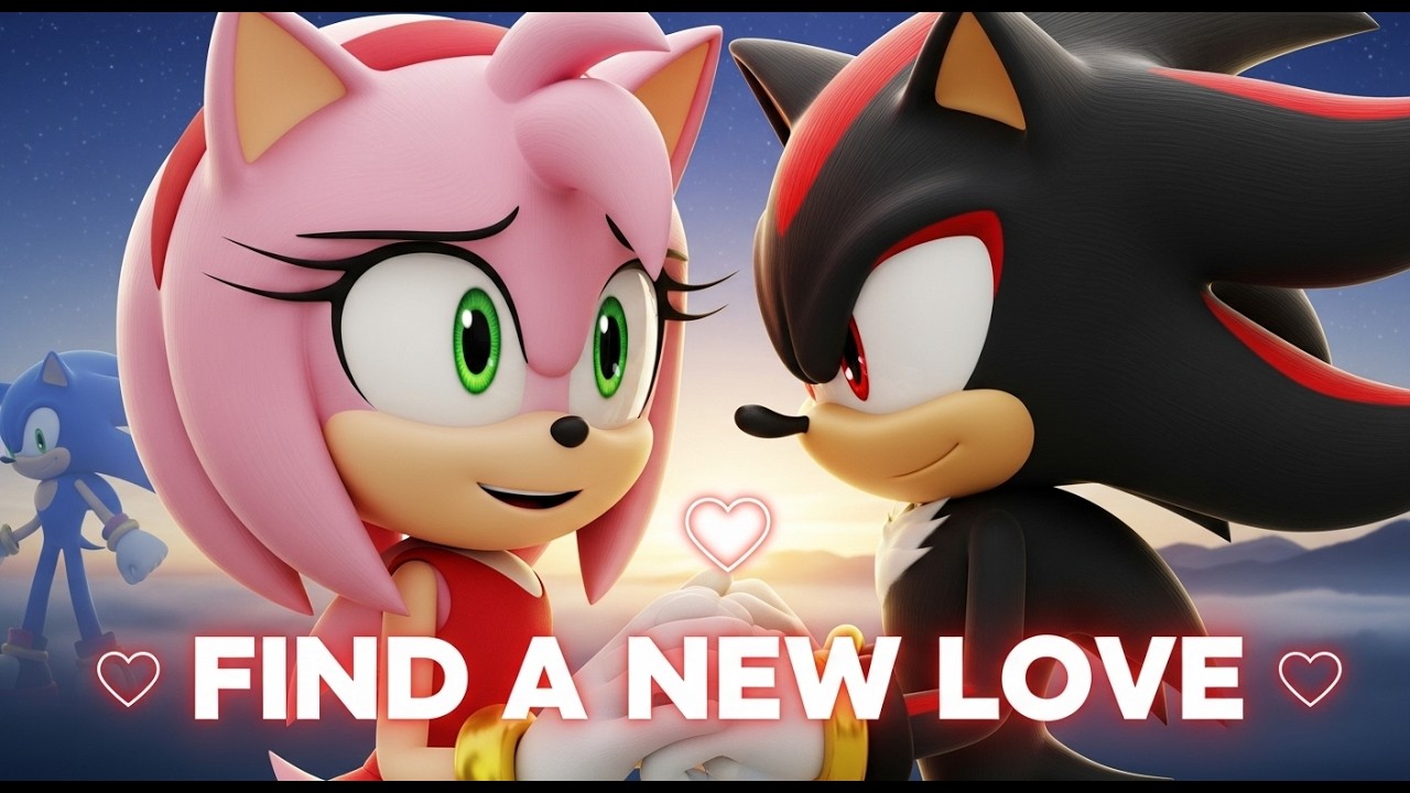 Find a New Love - Amy Rose x Shadow (Sonic Romance MV) - YouTube