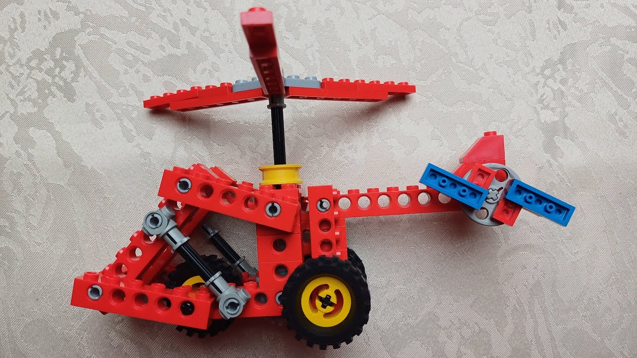 Speedbuild Lego Technic Universal Set 8024 - Set 2 - YouTube