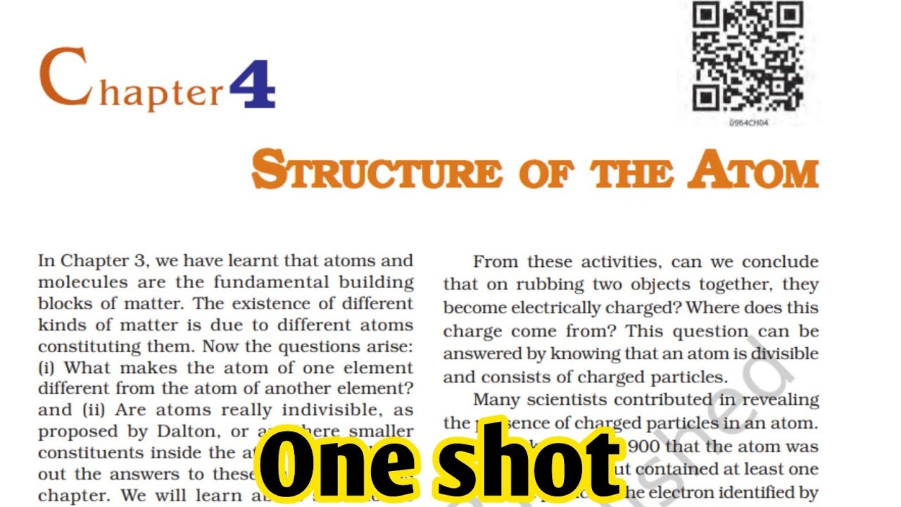 Class 9th science l Chapter 4 l Structure of the Atom l NCERT l Cbse ...