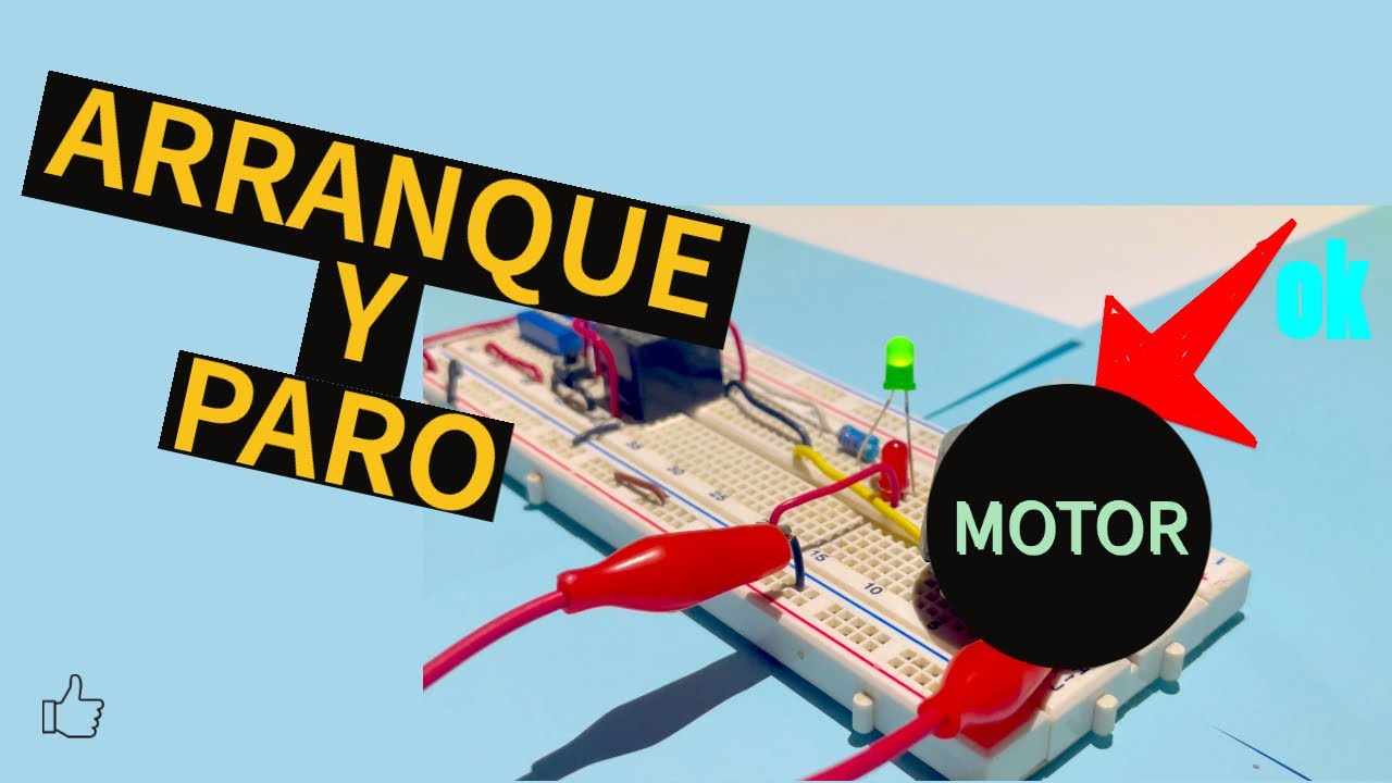 Arranque y paro de un motor EXPLICADO - YouTube