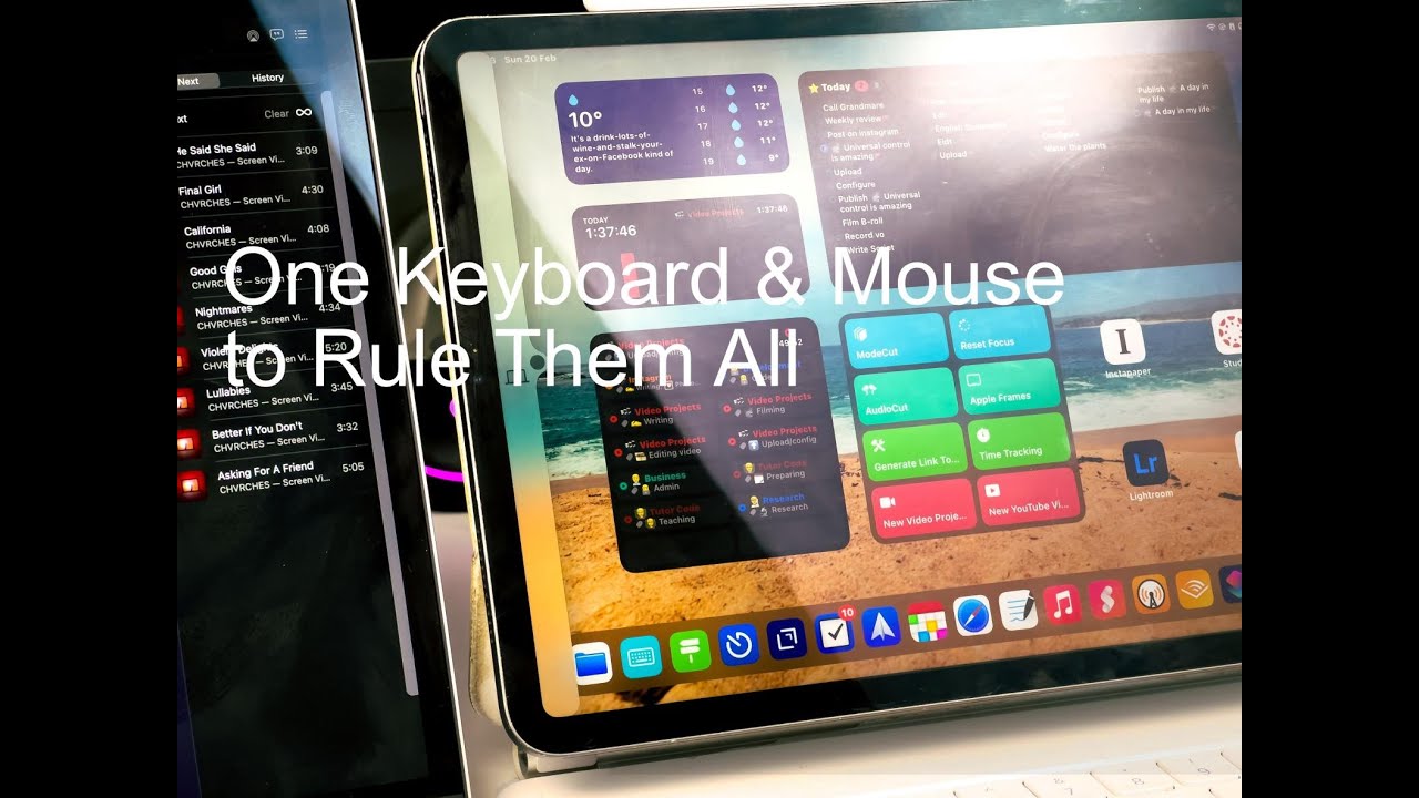 Universal Control | One Keyboard & Mouse to Rule Them All - YouTube