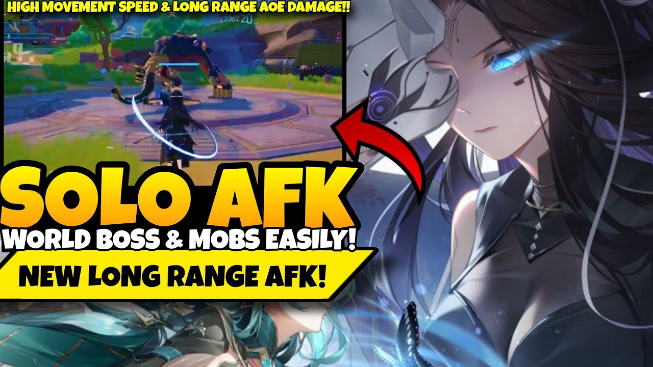 NEW LONG RANGE AFK TRICK!! Solo AFK Boss & Everything!! - YouTube