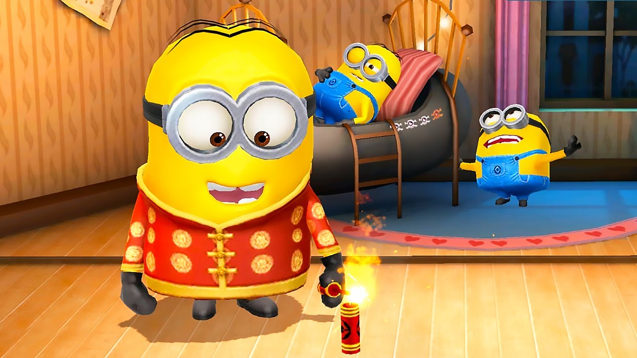 Chinese Fu Minion and Fluffy unicorn task in Lvl 289. Minion rush game ...