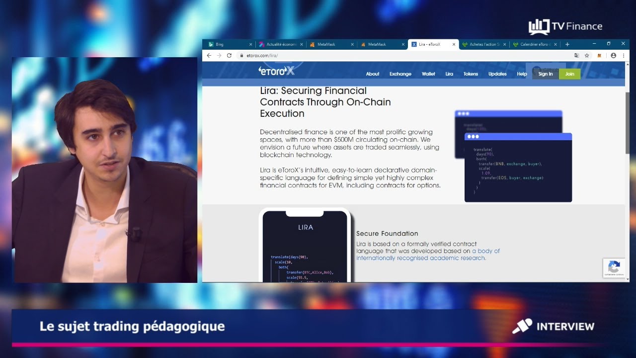eToro, David Derhy : « Présentation de Lira » - YouTube