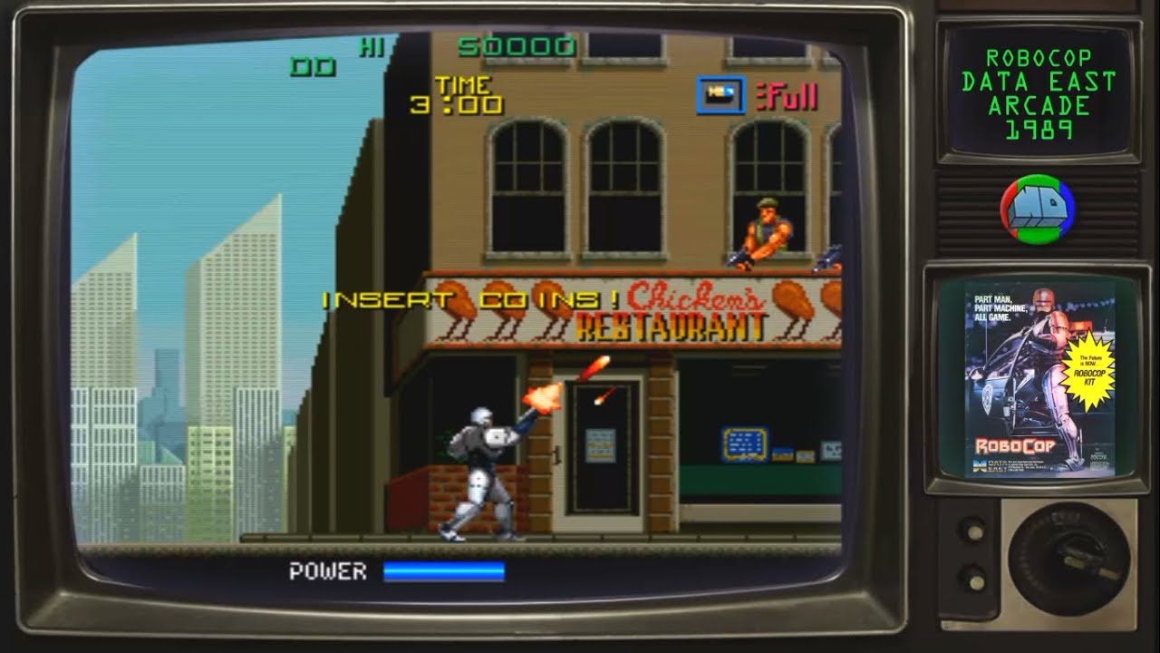 Robocop - Data East 1988 - YouTube