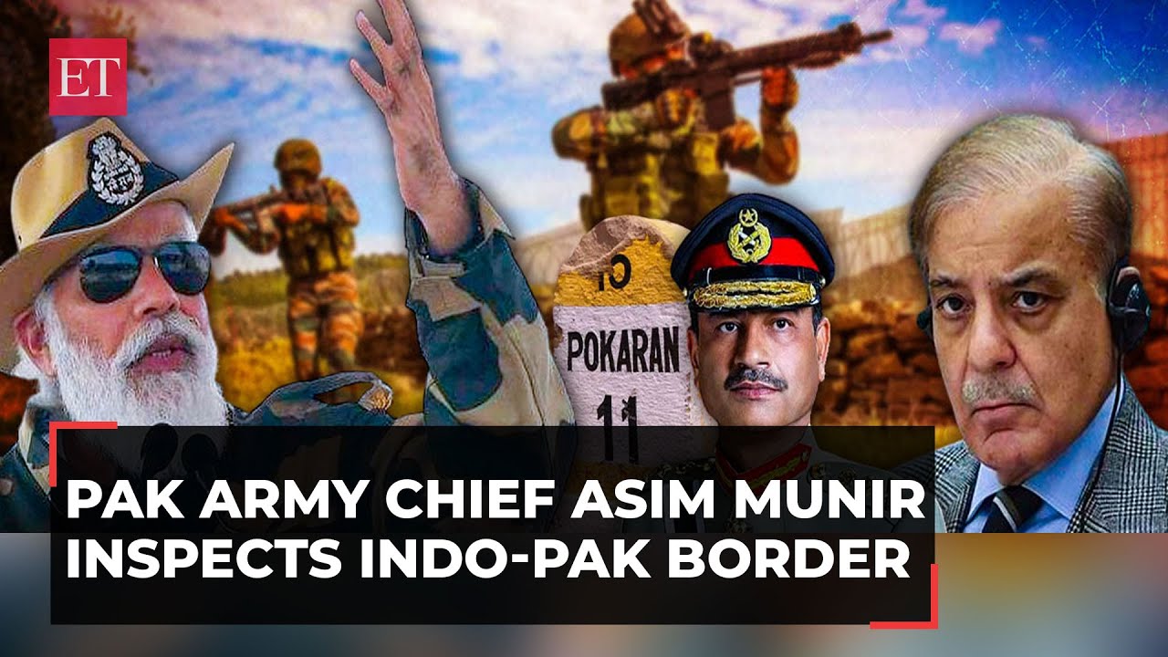 'Fully prepared': Pak Army Chief Asim Munir inspects Indo-Pak border as ...