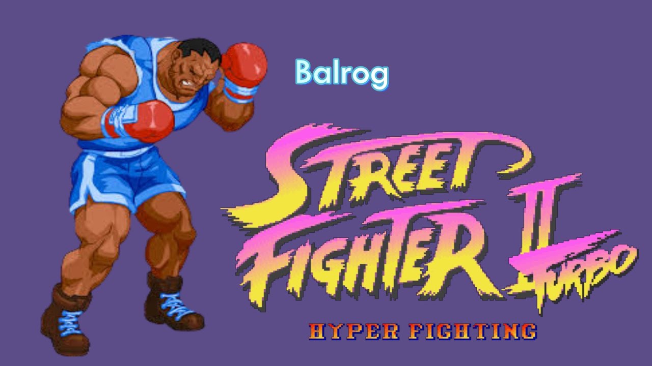 Street Fighter II - Turbo - Balrog - YouTube