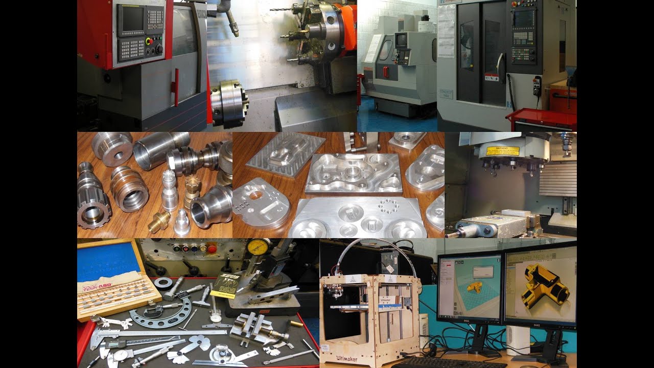 SolidWorks CAD CNC Milling & Turning - YouTube