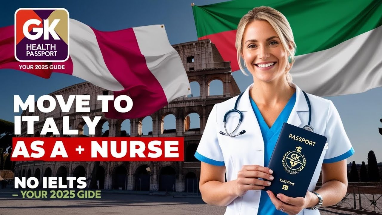 Move to Italy 🇮🇹 as a Nurse WITHOUT IELTS #NursingJobsInItaly # ...