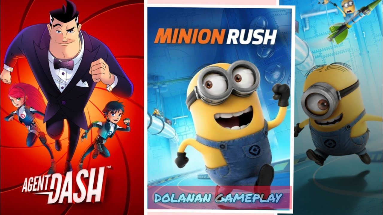 Talking Tom Hero Dash, Agent Dash, Minion Rush, Tom Gold Run | Gameplay ...