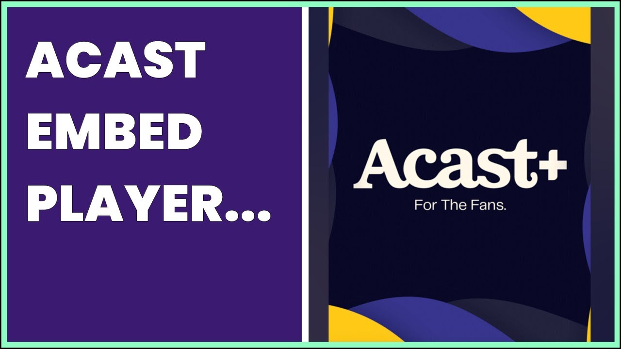 ACAST EMBED PLAYER (335798FC2150C62E7E35B577ED381AC71B422554) - YouTube