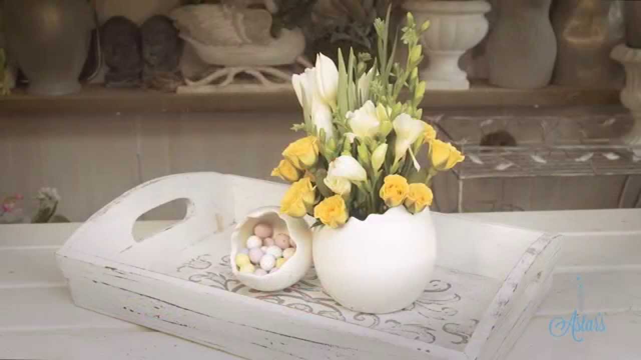 Small Spring Easter Arrangement Floristry Tutorial - YouTube