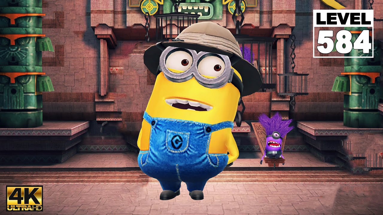 Minion Rush Hunter Minion smash 120 frozen objects at El Macho's Lair ...