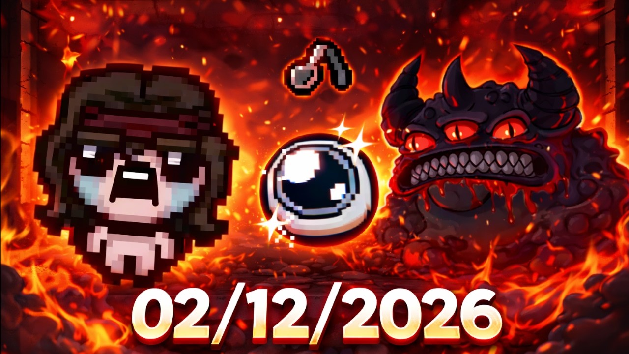 The BEAST - Binding Of Isaac Repentance Daily - 02/12/2026 - YouTube