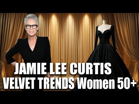 5 Gorgeous Black Velvet Trends Inspired by Jamie Lee Curtis for Women ...