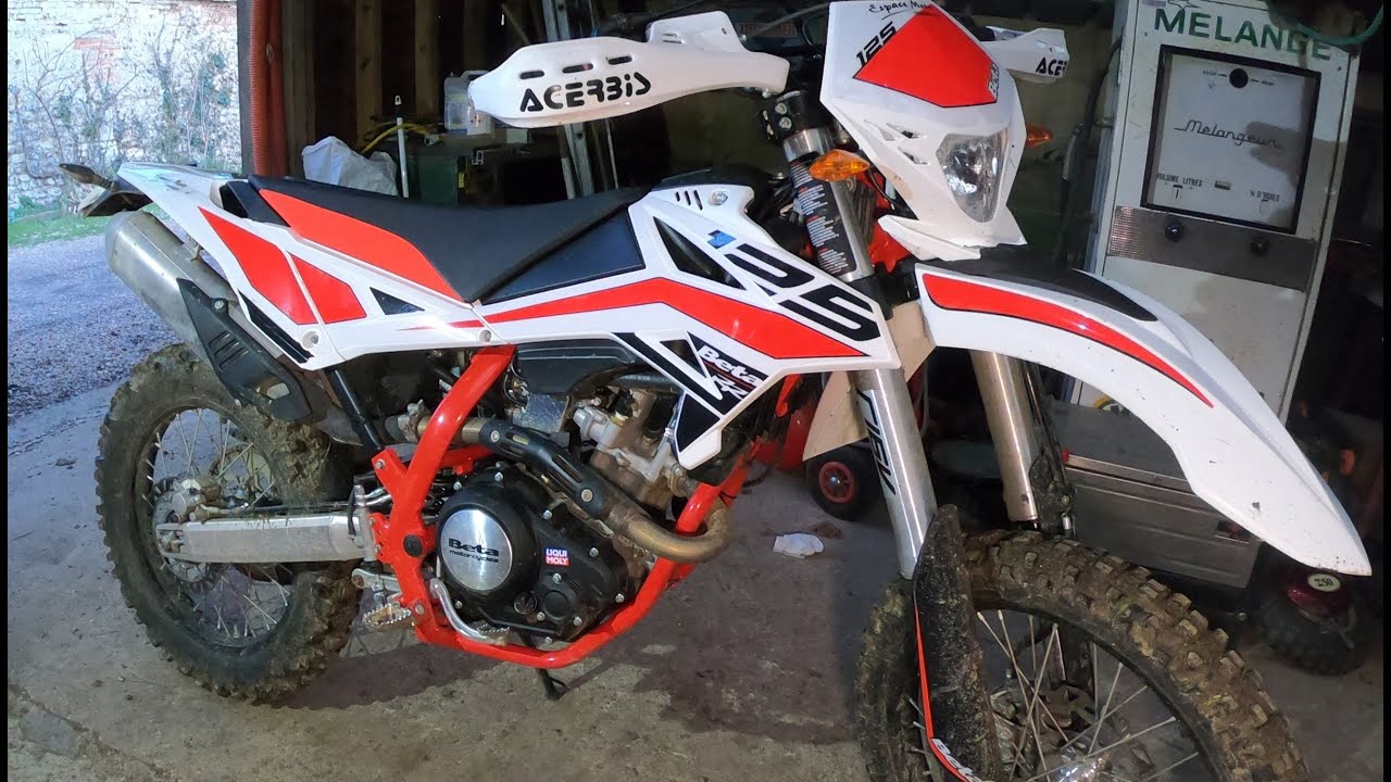 Présentation beta 125 lc enduro - YouTube