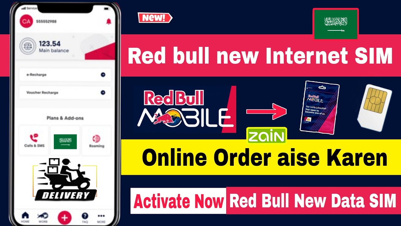 Red bull new internet sim in saudi arabia | How to order red bull ...