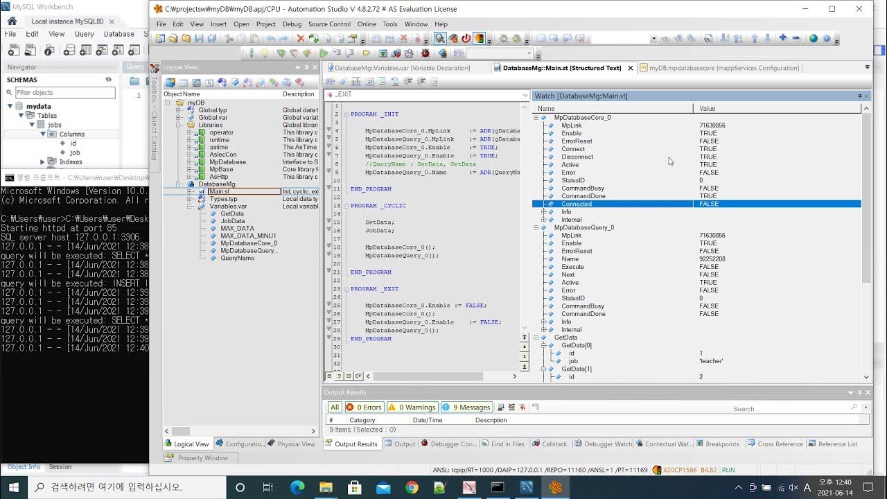 [AS 4.8][mapp Service] How to use mapp Database with MySQL / MySQL와 ...