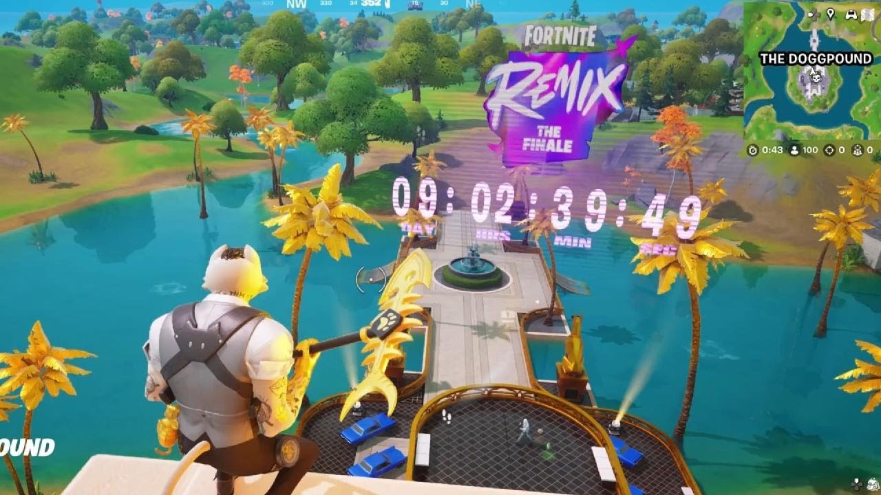 Fortnite Chapter 2 Remix Finale - event countdown timer - YouTube