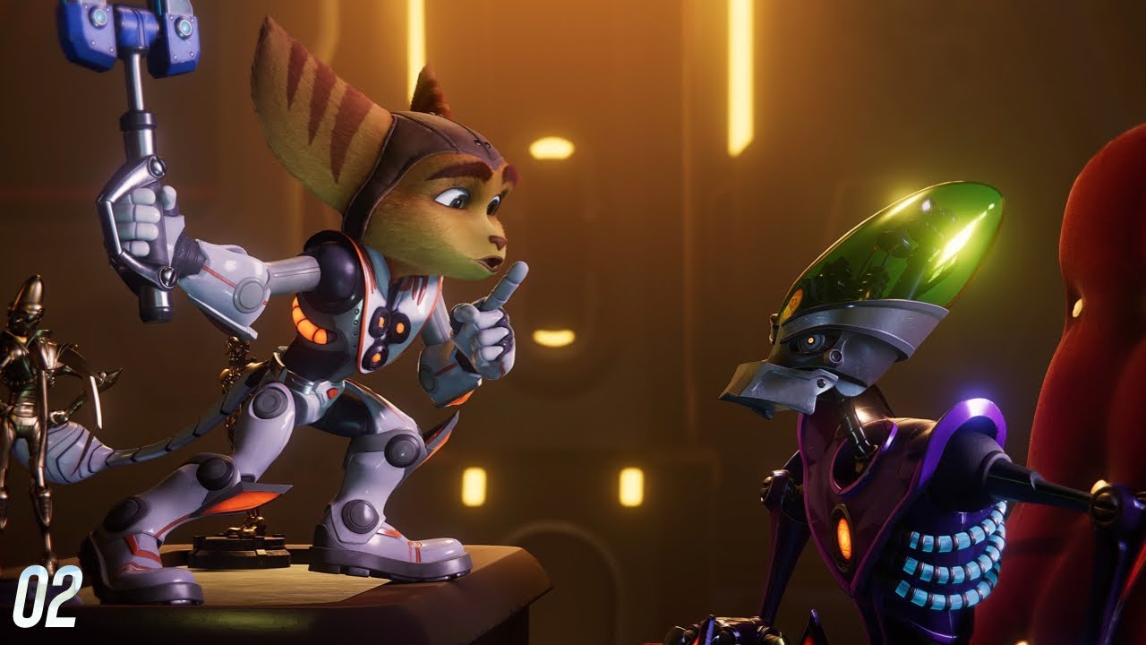 RATCHET STEALS A SHIP🚀 | Ratchet & Clank Rift Apart : Episode 2 ...